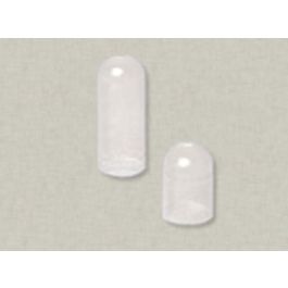 Separated Empty Clear Gelatin Capsules-#3-Bag of 100